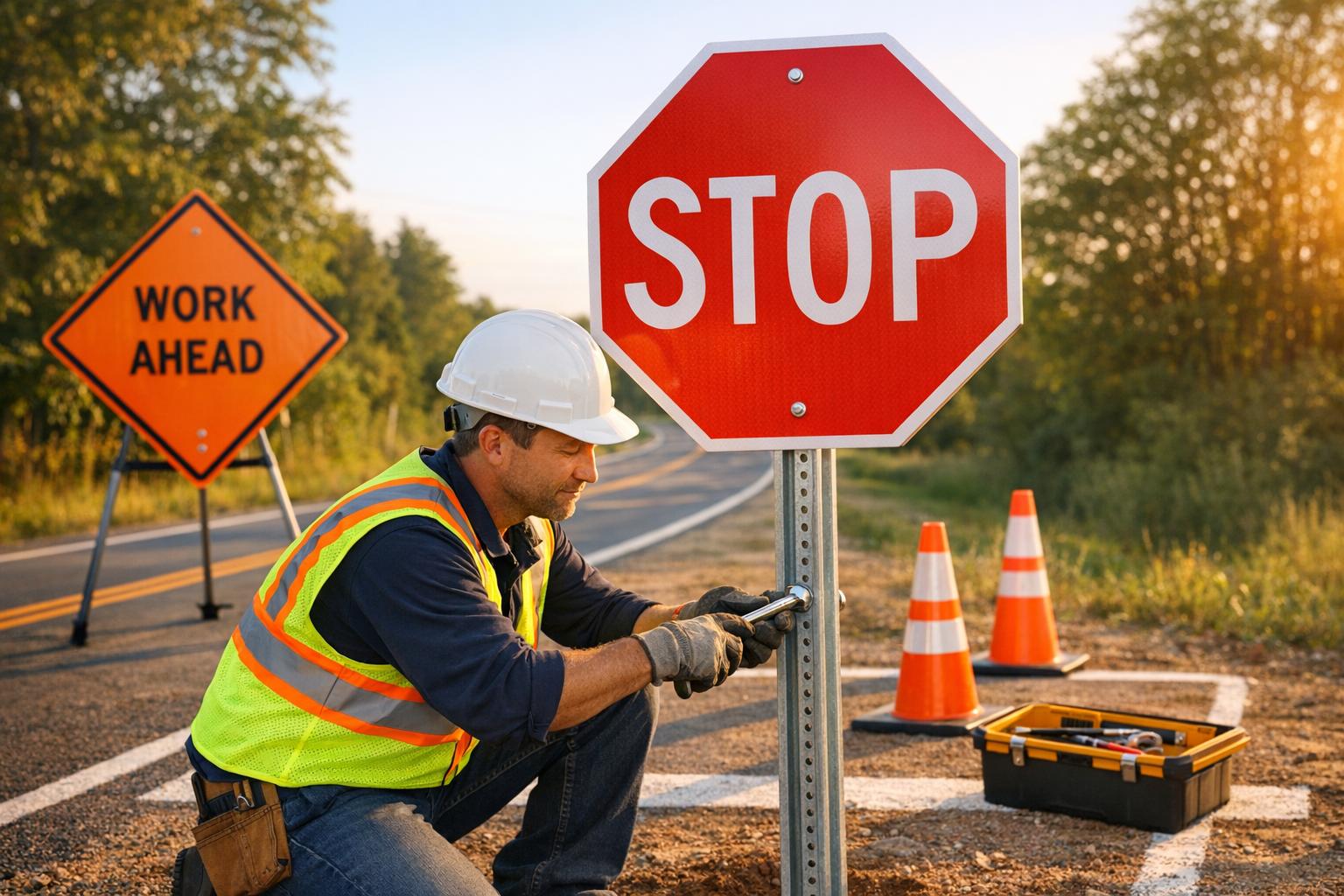 How to Install Traffic Control Signs: Step-by-Step Guide – Traffic ...
