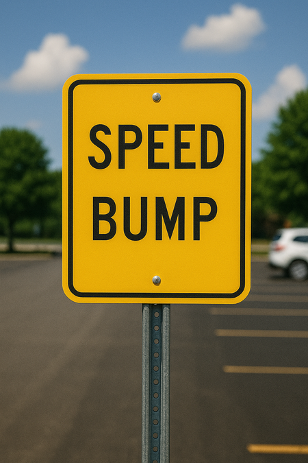 Speed Bump Signs | MUTCD Compliant MUTCD W17-1 Signs – Traffic Safety HQ