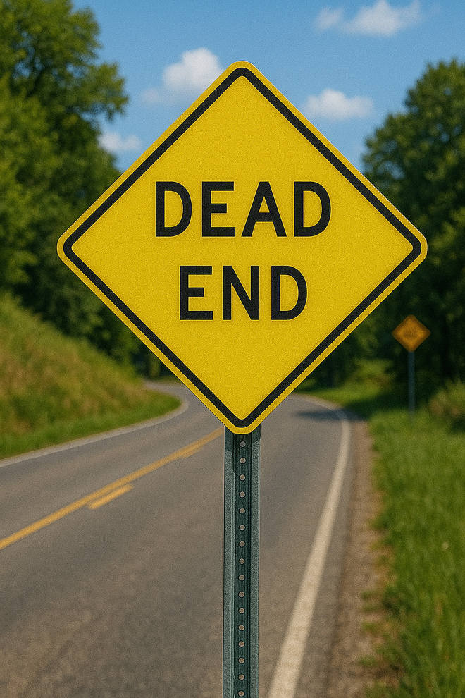 MUTCD W14-1 Dead End Signs for Roads and Private Property – Traffic ...
