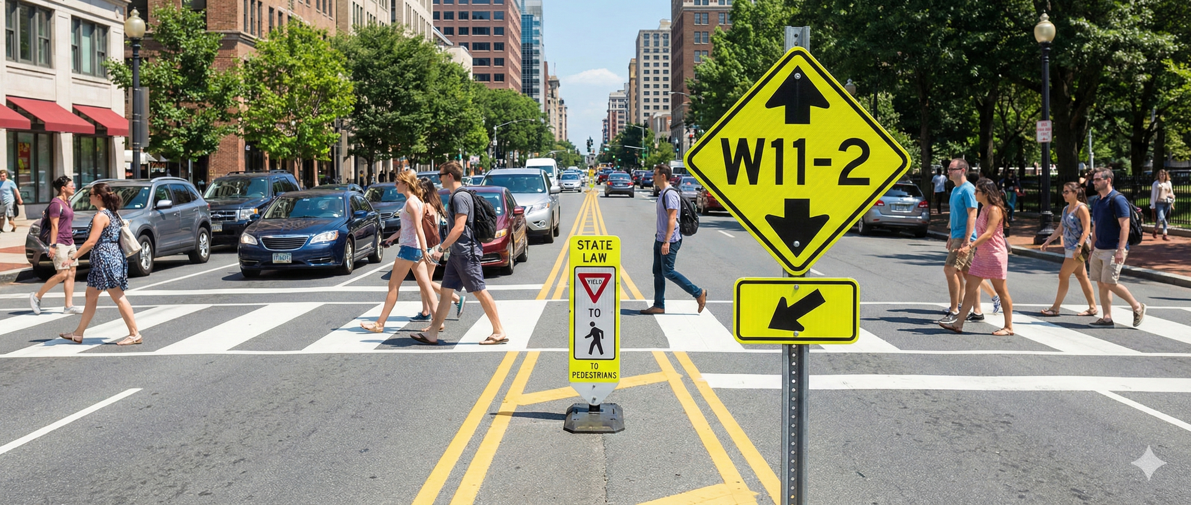Pedestrian Crossing Signs for Streets and Facilities – Traffic Safety HQ