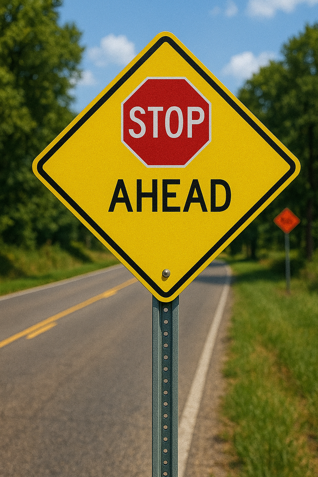 Stop Ahead Signs | MUTCD Compliant W3-1 Signs for Safety – Traffic ...